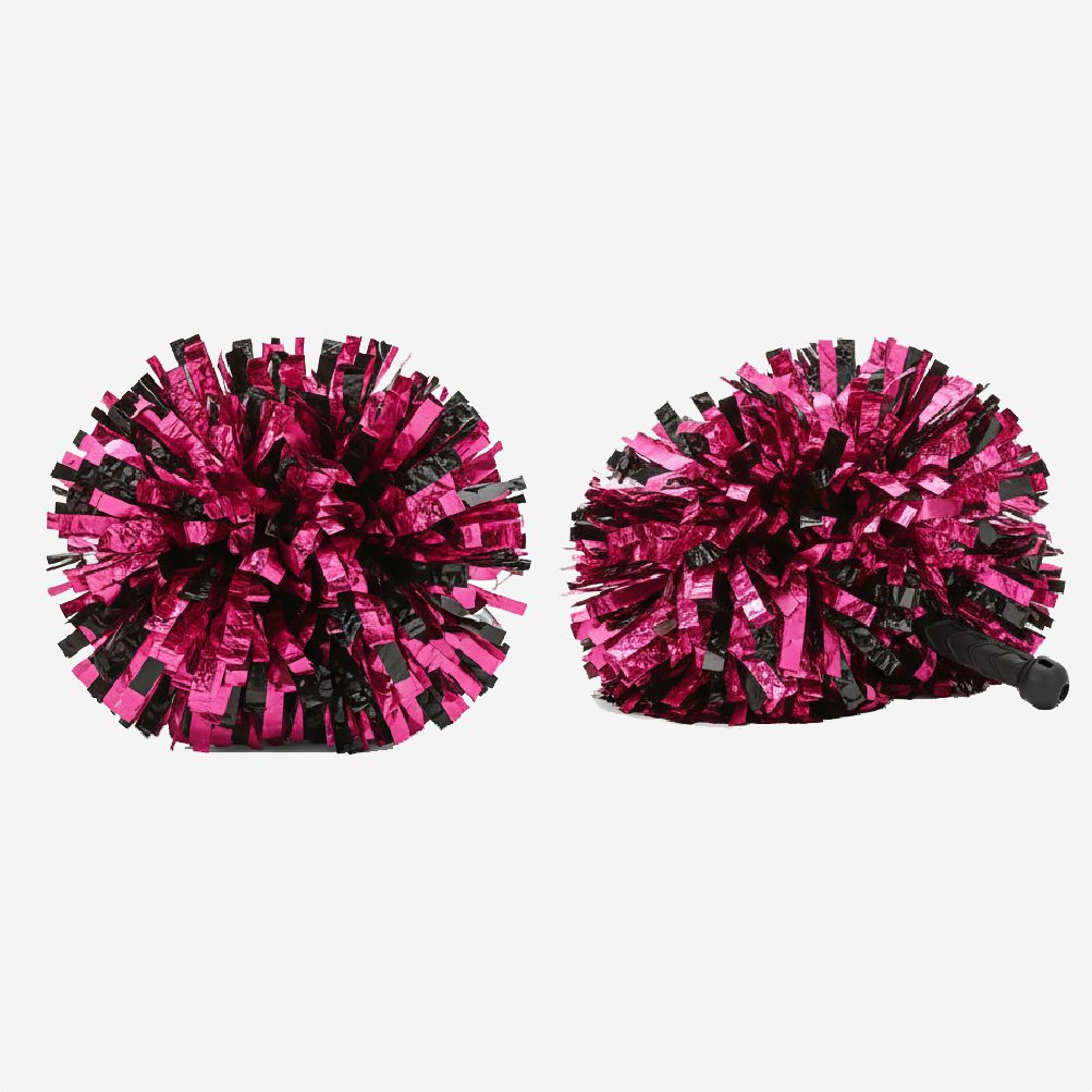 Custom Cheerleading Poms - Metallic Foil Pom Poms Team Colors – K2 ...