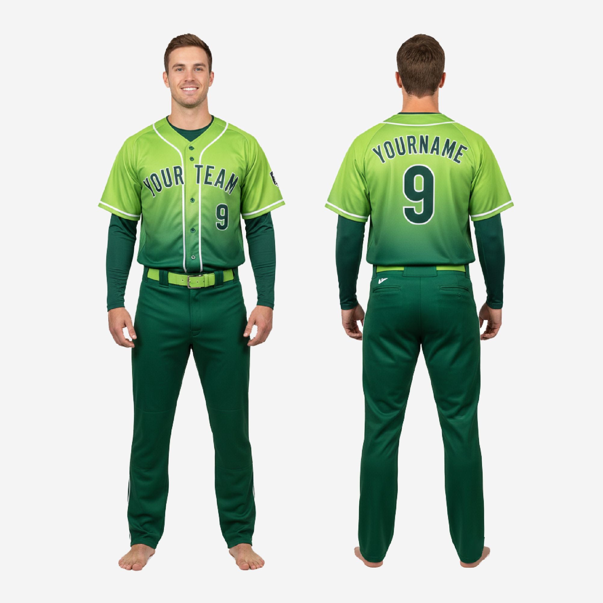 Personalized Baseball Uniform - Custom Jersey & Pants Uniform Set – K2 ...